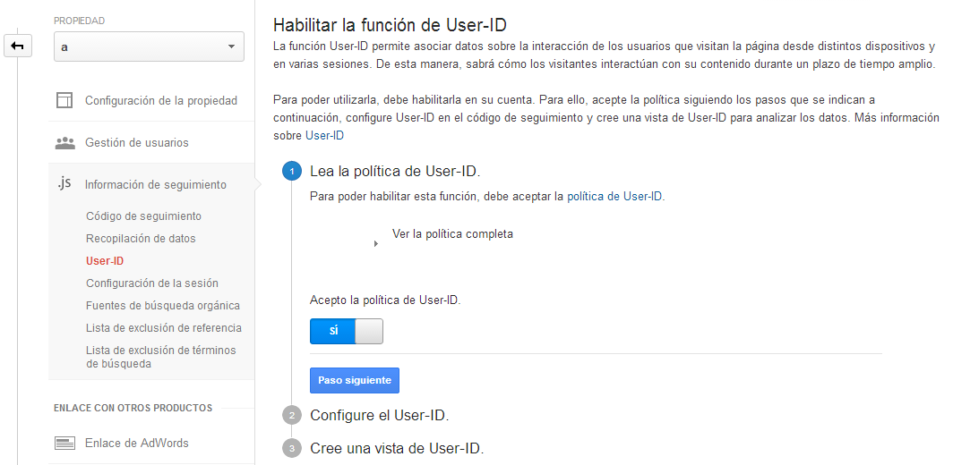 Qué es y qué no es el User ID | Semmántica, agencia SEM y Analítica